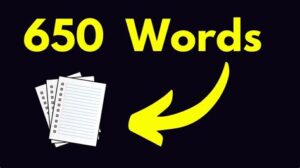 How Long is 650 Words?