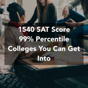 1540 SAT Percentile: The Ultimate Guide to Scoring in the Top 1%