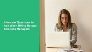 Natural Sciences Manager: A Comprehensive Guide