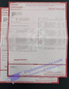 Miami University Transcripts: Everything You Need to Know