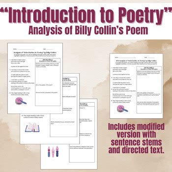 Introduction to Poetry by Billy Collins: Exploring the Ordinary ...