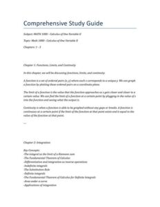 Clemson Math 1080: A Comprehensive Guide to Success