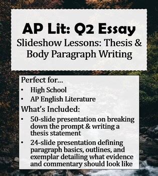 How to Write a Stellar AP Literature Q2 Essay - Ogma Blogger
